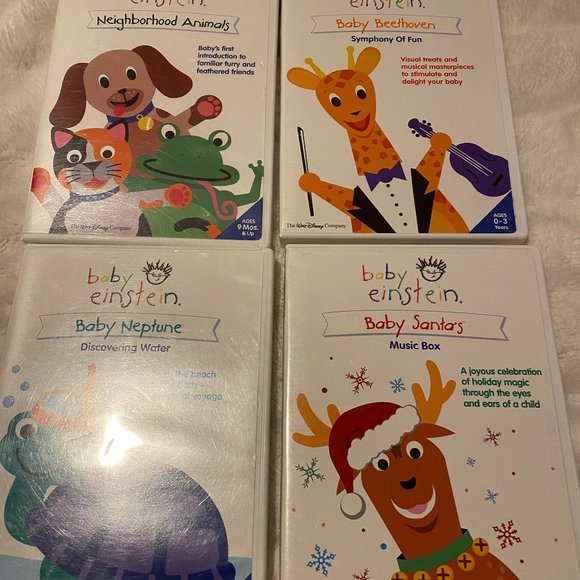 dvd | Other | Lot 4 Kids Children Dvds Baby Einstein | Poshmark